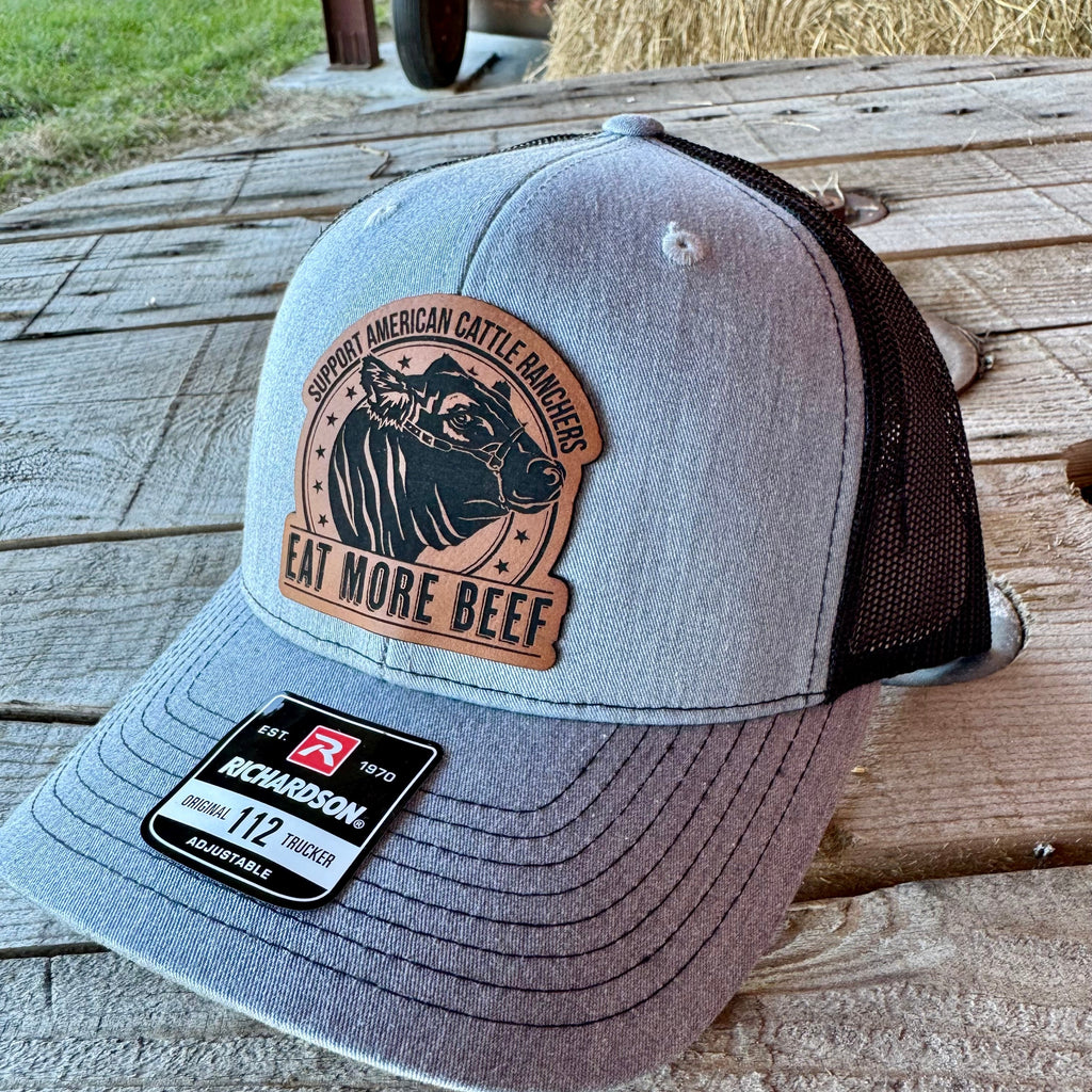 Eat More Beef Hat | Cattleman Richardson 112 – The Stenciled Barn